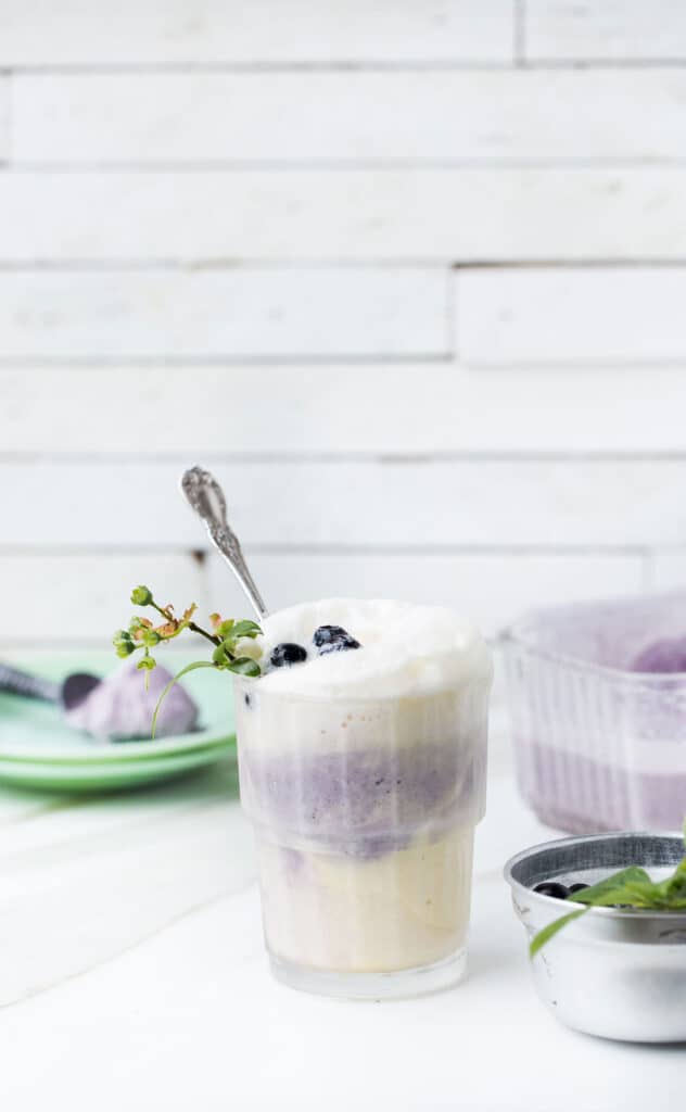Boozy Tropical Gelato Float - Fresh Flavorful
