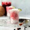 Creamy Coconut Hibiscus Rum Cooler - Fresh Flavorful