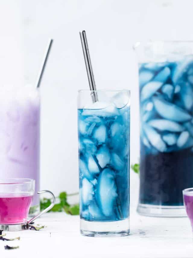 Color Changing Butterfly Pea Flower Mocktail - Fresh Flavorful