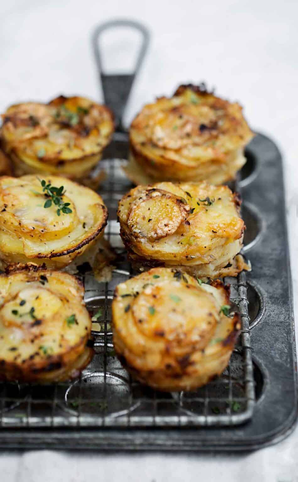 Crispy Potato Stackers - Fresh Flavorful